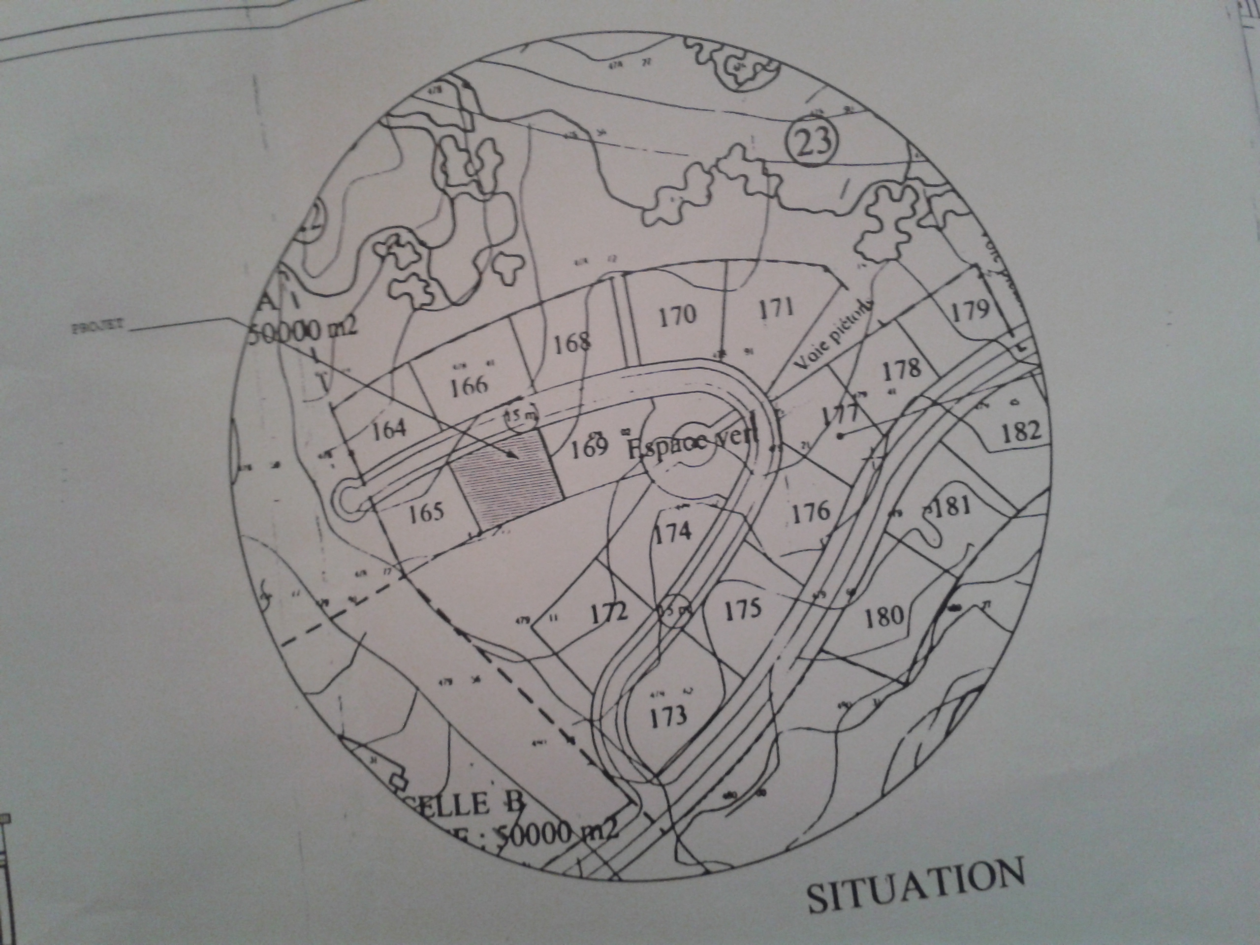 plan parcelle - M6immo